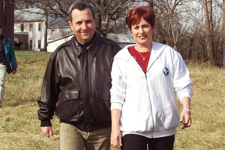 Israel Prime Minister Ehud Barak His Editorial Stock Photo - Stock ...