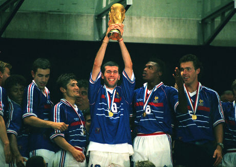 Football 1998 World Cup Final Brazil Editorial Stock Photo - Stock ...