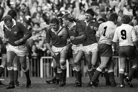 Rugby Union 1984 Five Nations Wales Editorial Stock Photo - Stock Image ...