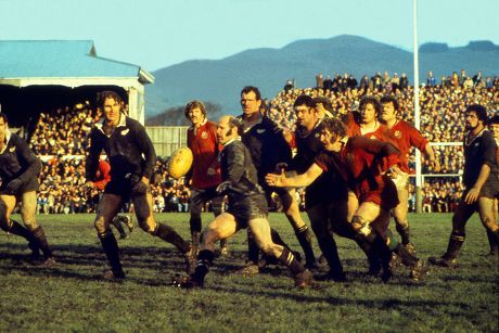 Rugby Union 1977 British Lions Tour Editorial Stock Photo - Stock Image ...