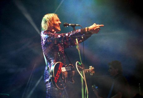 Silverchair Lead Daniel Johns Performing Homebake Editorial Stock Photo ...