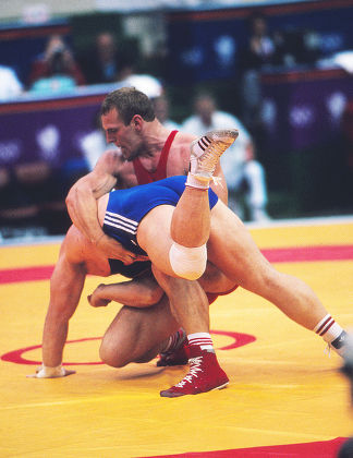 Wrestling 1988 Seoul Olympics Mens Superheavyweight Editorial Stock ...