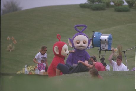 Teletubbies Tv Show Filming Near Stratford Editorial Stock Photo ...