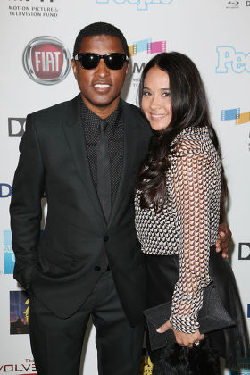 Kenneth Babyface Edmonds Girlfriend Nikki Pantenburg Editorial Stock ...