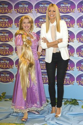Tess Daly Disney Character Princess Rapunzel Editorial Stock Photo ...