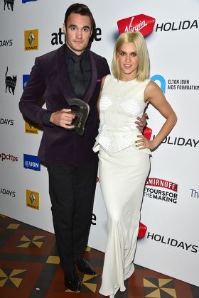 Thom Evans Ashley Roberts Editorial Stock Photo - Stock Image ...