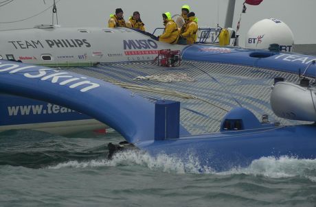 Pete Goss Team Philips Catamaran Yacht Editorial Stock Photo - Stock ...