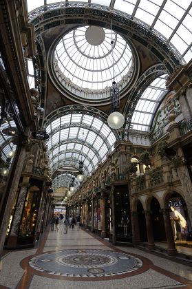 Victoria Quarter Shopping Mall Built 1900 Editorial Stock Photo - Stock ...