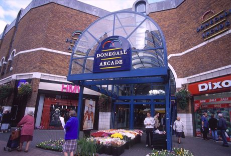 Donegall Shopping Arcade Belfast Northern Ireland Editorial Stock Photo ...