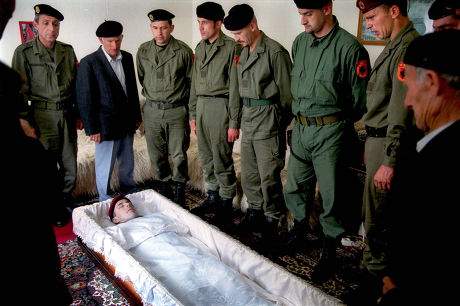 Kosovo Gllogovcmembers Tmk Pay Their Last Editorial Stock Photo - Stock ...