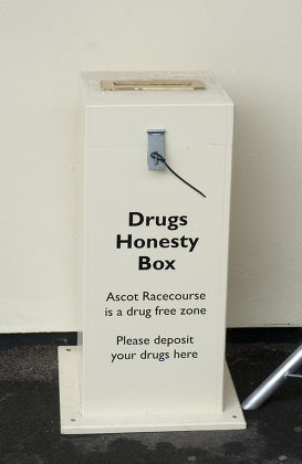 Drugs Honesty Box Entrance Grandstand Royal Editorial Stock Photo ...