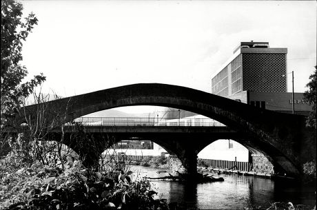 Old Bridge Pontypridd Wales Showing New Editorial Stock Photo - Stock ...