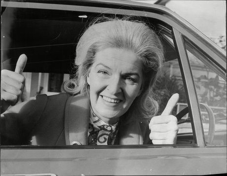 Actress Aviator Sheila Scott After Passing: redaktionellt stockfoto ...