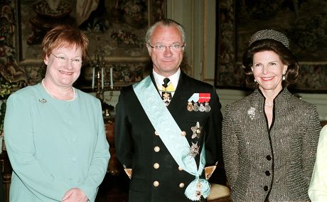 STATE VISIT TO FINLAND OF KING CARL GUSTAF AND QUEEN SILVIA OF SWEDEN ...