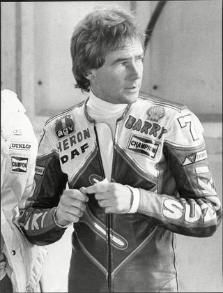 Motorcycle Racer Barry Sheene Brands Hatch Editorial Stock Photo ...
