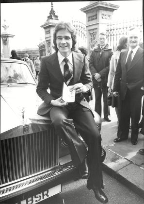 Motorcycle Racer Barry Sheene Buckingham Palace Editorial Stock Photo ...