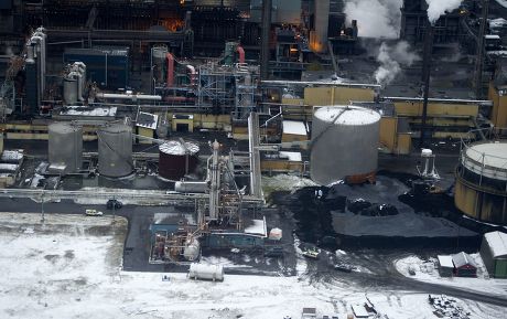Aerial View Coke Plant Where Incident Editorial Stock Photo - Stock ...