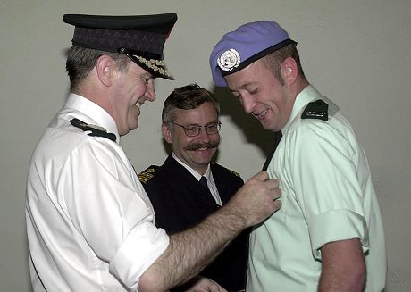 Un Campaign Medal Presented Tony Cooley Editorial Stock Photo - Stock ...