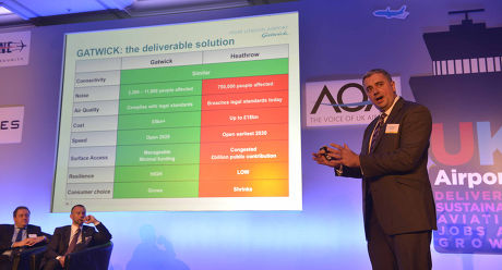Stewart Wingate Ceo Gatwick Makes His Editorial Stock Photo - Stock ...