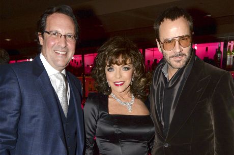 Percy Gibson Joan Collins Tom Ford Editorial Stock Photo - Stock Image ...