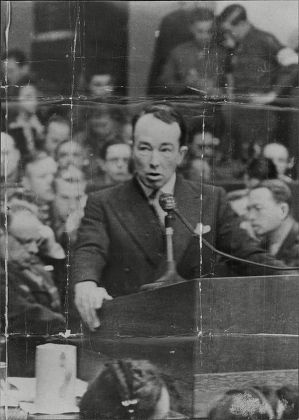 Politician Sir Hartley Shawcross Hartley William Editorial Stock Photo ...