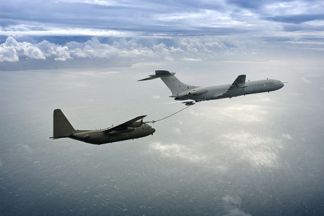 Royal Air Force C130k Hercules Aircraft Editorial Stock Photo - Stock ...