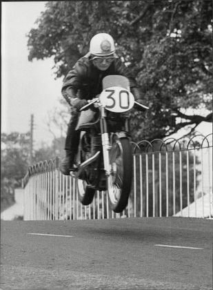Motorcycle Rider Derek Ennett Action Isle Editorial Stock Photo - Stock ...