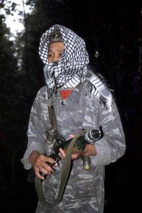 Moro Islamic Liberation Front Soldiers Philippines Editorial Stock ...