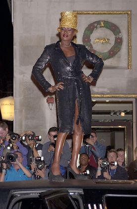 Grace Jones Show Party Philip Treacy Editorial Stock Photo - Stock ...