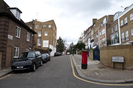Campden Hill Square W8 London One Editorial Stock Photo - Stock Image ...