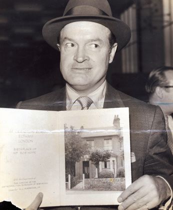 Bob Hope Actor Comedian Hollywood Comedian Editorial Stock Photo ...