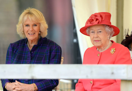 Camilla Duchess Cornwall Queen Elizabeth Ii Editorial Stock Photo ...