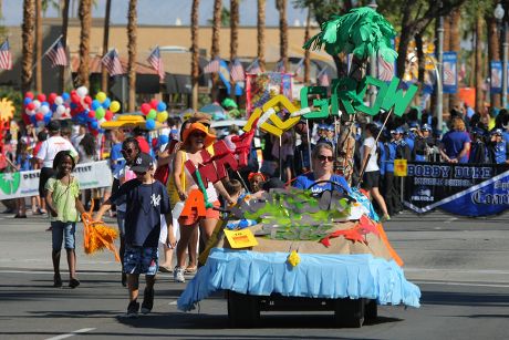 Decorated Cart Takes Part Parade Editorial Stock Photo - Stock Image ...