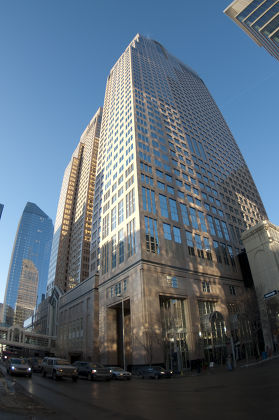 City Skyscrapers Bankers Hall Calgary Alberta Editorial Stock Photo ...