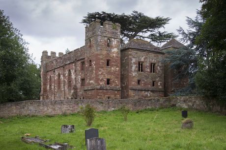 13th Century Fortified Manor House Ruins Editorial Stock Photo - Stock ...