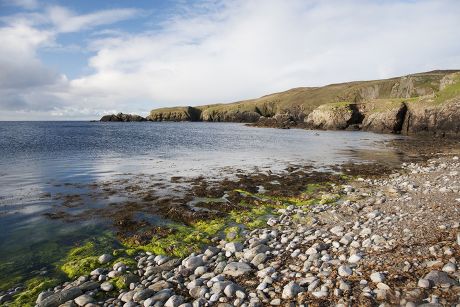 Rocky Beach Cliffs Funzie Bay Fetlar Editorial Stock Photo - Stock ...