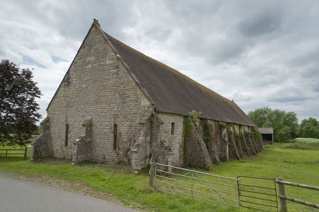 Tithe Barn Measuring 161ft By 36ft Editorial Stock Photo - Stock Image ...