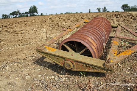 Rollers Cultivated Arable Field Old Newton Editorial Stock Photo ...