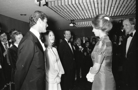 Sir Roger Moore Jane Seymour Guy Editorial Stock Photo - Stock Image ...