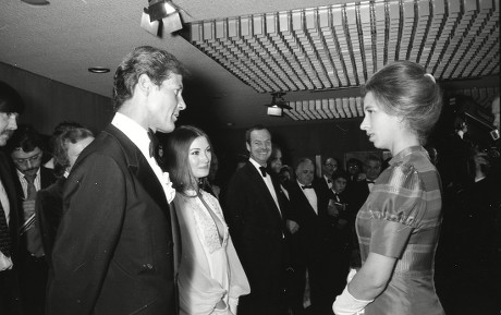 Sir Roger Moore Jane Seymour Guy Editorial Stock Photo - Stock Image ...