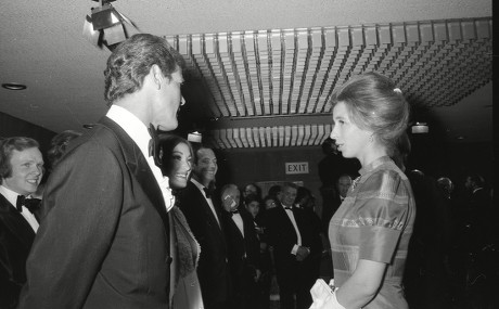 Sir Roger Moore Jane Seymour Guy Editorial Stock Photo - Stock Image ...