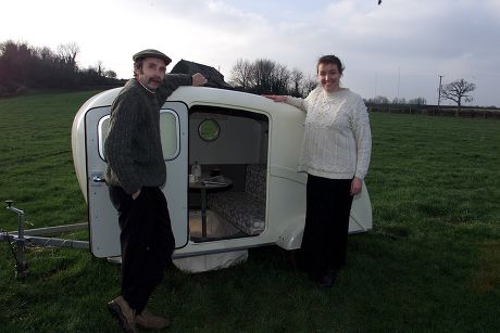 Worlds Smallest Caravan Called Pod Designed Editorial Stock Photo ...