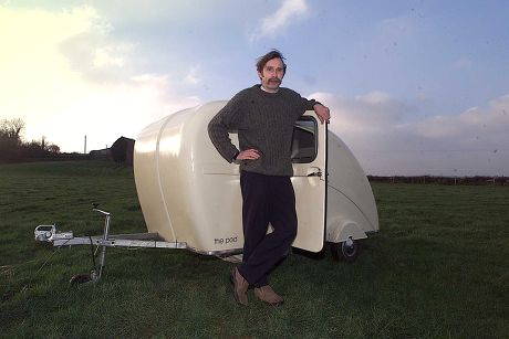 Worlds Smallest Caravan Called Pod Designed Editorial Stock Photo ...