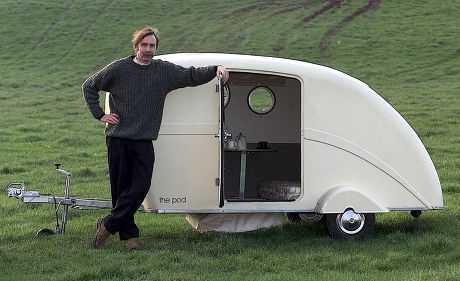 Worlds Smallest Caravan Called Pod Designed Editorial Stock Photo ...
