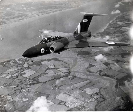 Royal Air Force Gloster Javelin Mark Editorial Stock Photo - Stock ...