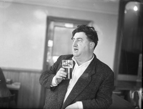 Irish Playwright Brendan Behan Pint Beer Editorial Stock Photo - Stock ...