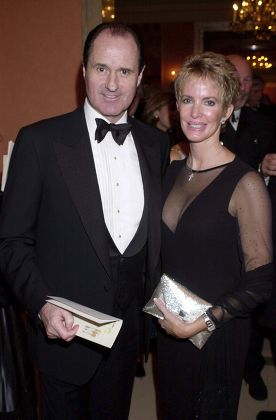 GEORGE GRAHAM AND WIFE AT DINNER AT CLARIDGES HOTEL FOR 'THE ENTENTE ...