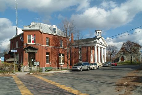 Knowlton Town Hall Knowlton Quebec Canada Editorial Stock Photo - Stock ...