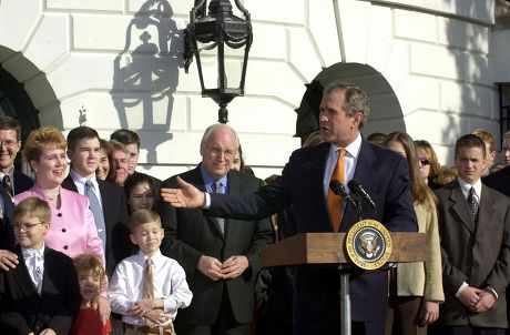 Us President George W Bush Gestures Editorial Stock Photo - Stock Image ...