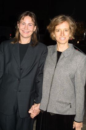 Cherry Jones Girlfriend Mary Oconnor Wonder Editorial Stock Photo ...